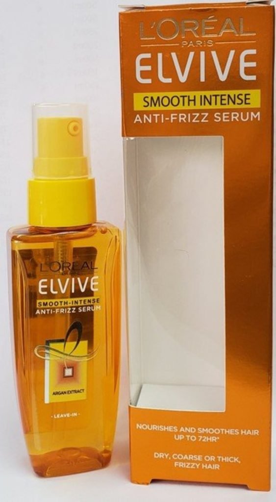 L’Oreal Elvive Smooth Intense Anti-Frizz Serum 50ml – UK Direct BD