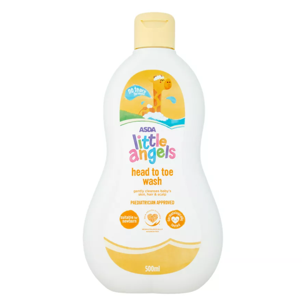 ASDA Little Angels Head to Toe Wash 500ml – UK Direct BD